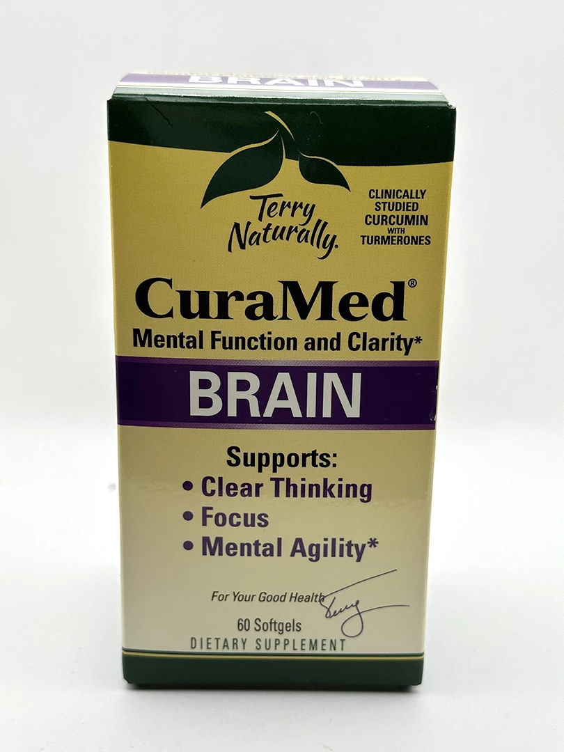 Europharma/Terry Naturally - CuraMed Brain - 60 Softgels - G&W Herbs