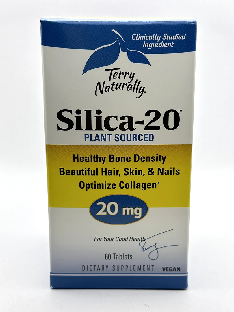 Europharma/Terry Naturally - Silica-20 - 60 Tablets - G&W Herbs