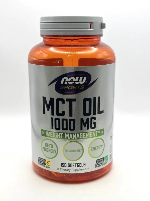 NOW - MCT Oil 1000 mg 150 Softgels - G&W Herbs