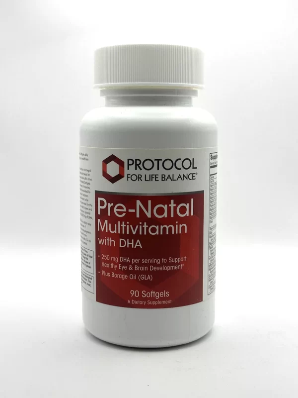 Protocol - Pre-Natal Multivitamin with DHA 90 Softgels - G&W Herbs