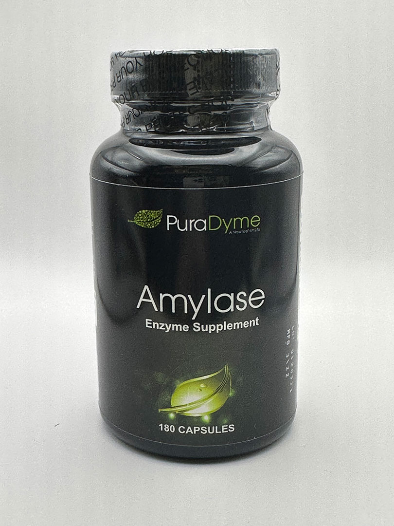 PuraDyme - AMYLASE- INDIVIDUAL ENZYME - 180 Capsules - G&W Herbs