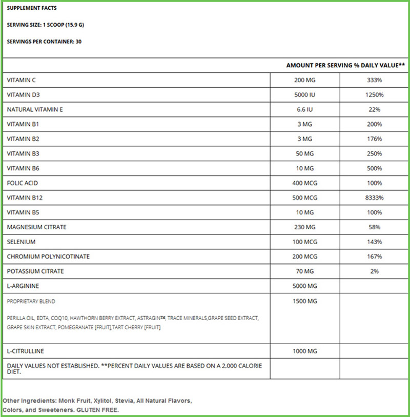 Life's Fortune - Cardio -16 oz. Powder - G&W Herbs
