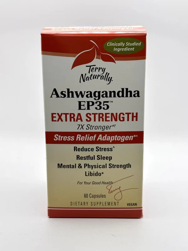 Europharma/Terry Naturally - Ashwagandha EP35 Extra Strength 60 ...