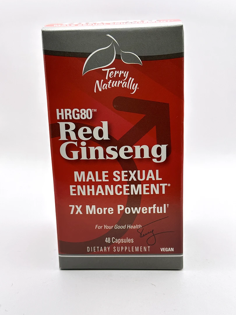 EuroPharma/Terry Naturally - Red Ginseng Male Sexual Enhancement - 48 ...