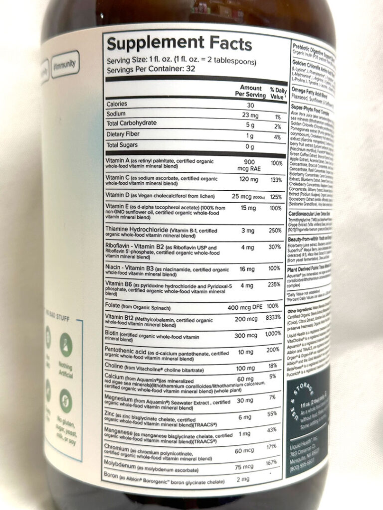 Liquid Health - Complete Multiple - G&W Herbs