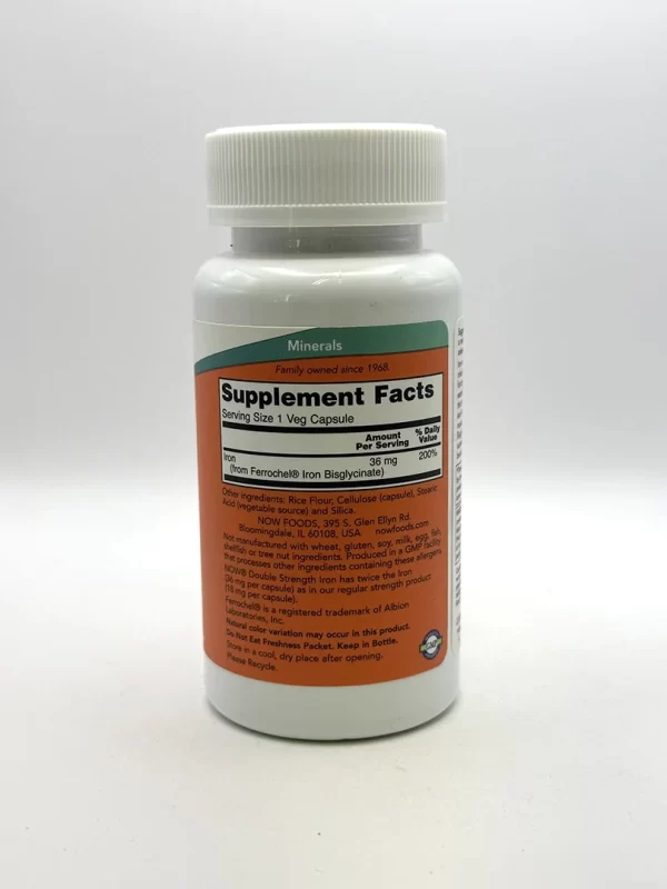 NOW - Iron 90 Capsules - G&W Herbs