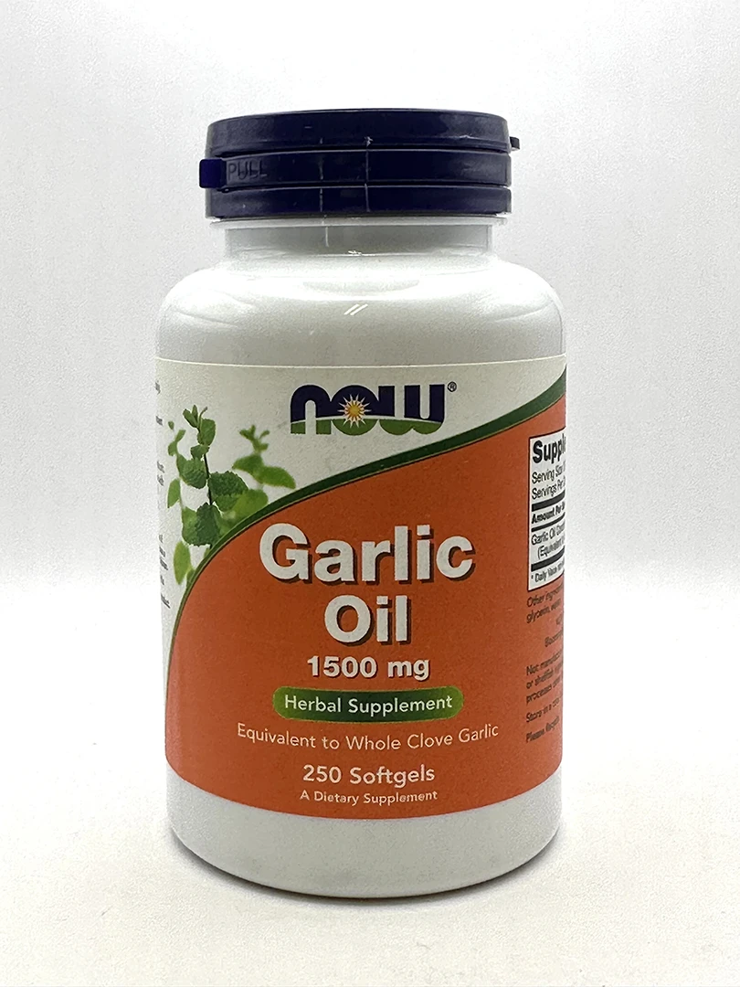 NOW - Garlic Oil 250 Softgels - G&W Herbs
