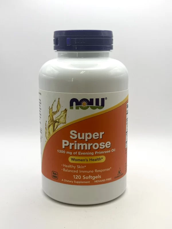 NOW - Super Primrose 60 & 120 Softgels - G&W Herbs