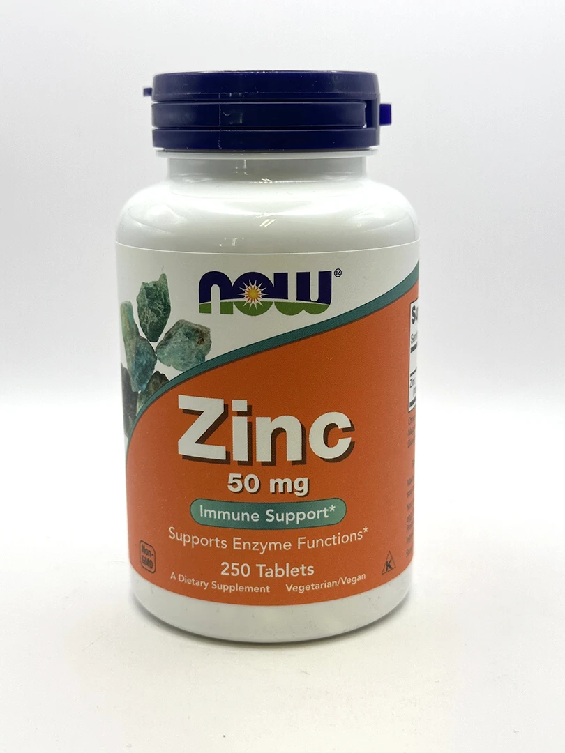 NOW - Zinc 250 Tablets - G&W Herbs