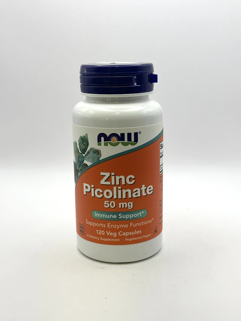NOW - Zinc Picolinate 60 & 120 Capsules - G&W Herbs