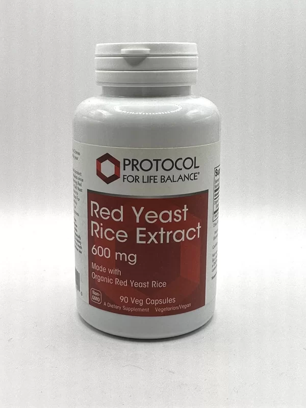 Protocol - Red Yeast Rice 90 Veg Capsules - G&W Herbs