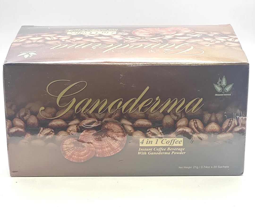 Coffee - Ganoderma - 4 in 1 Coffee - 20 Count - G&W Herbs