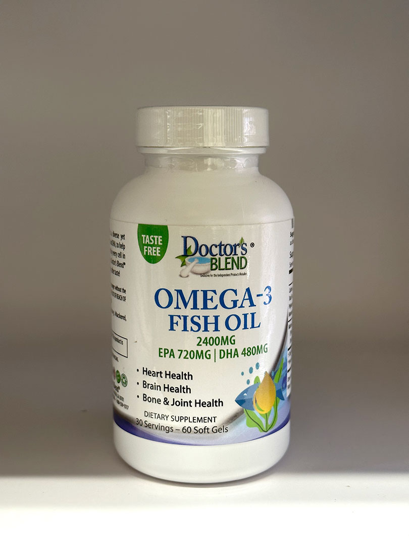 Doctor's Blend - Omega-3 Fish Oil - 60 & 120 Softgels - G&W Herbs