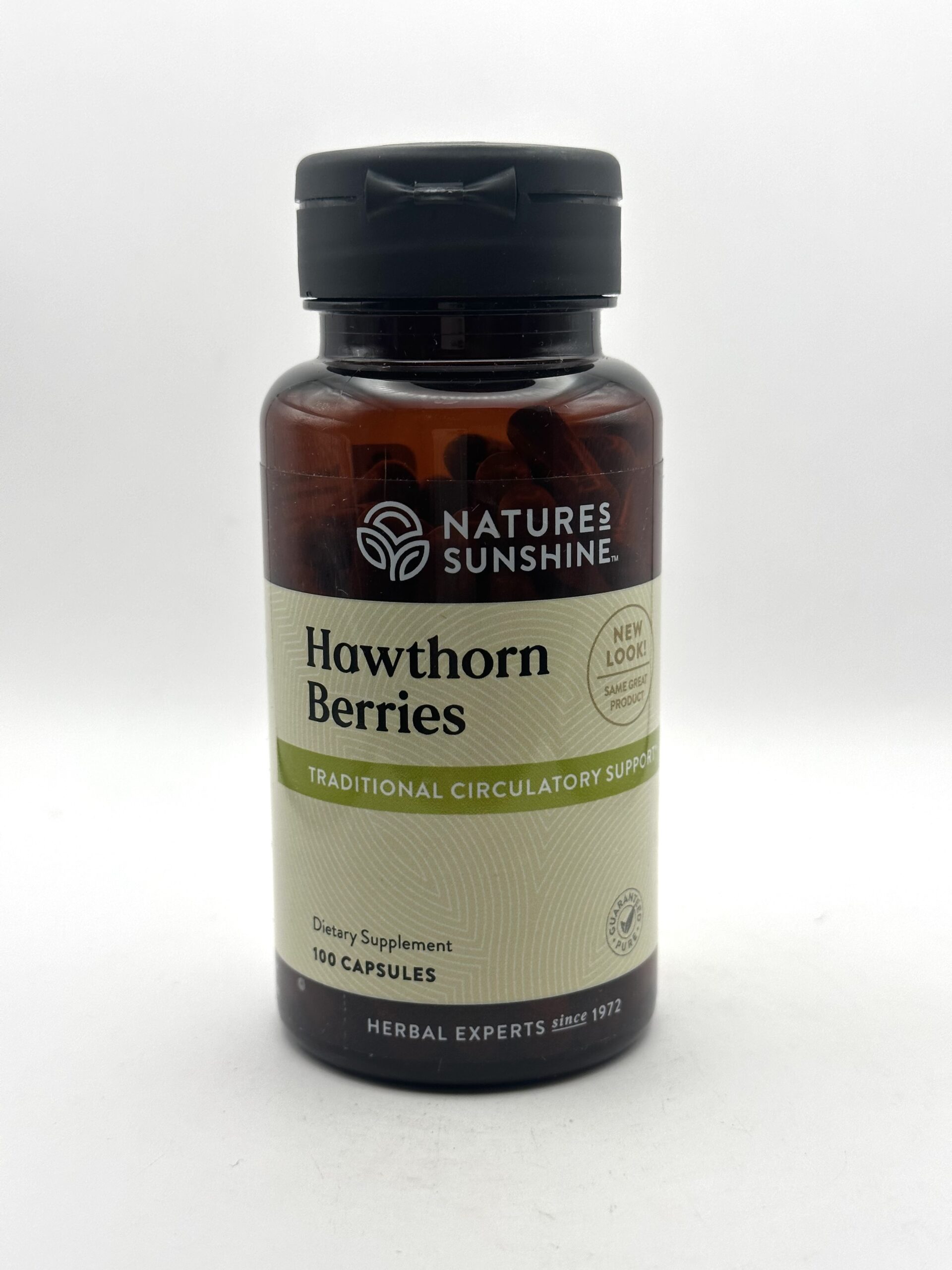 Nature's Sunshine - Hawthorn Berries - 100 Capsules - G&W Herbs