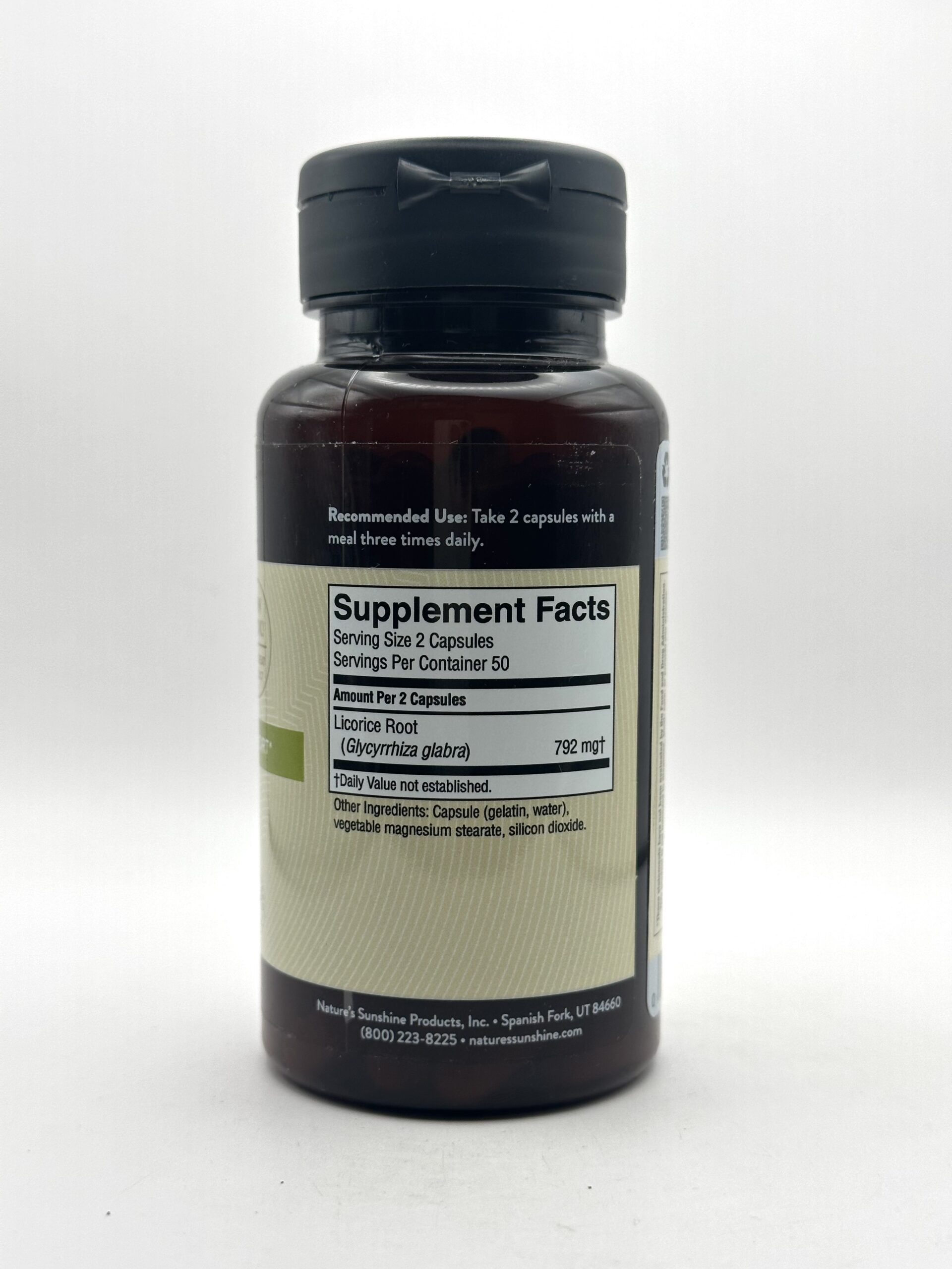 Nature's Sunshine - Licorice Root - 100 Capsules - G&W Herbs