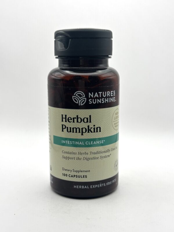 Nature's Sunshine - Herbal Pumpkin - 100 Capsules - G&W Herbs