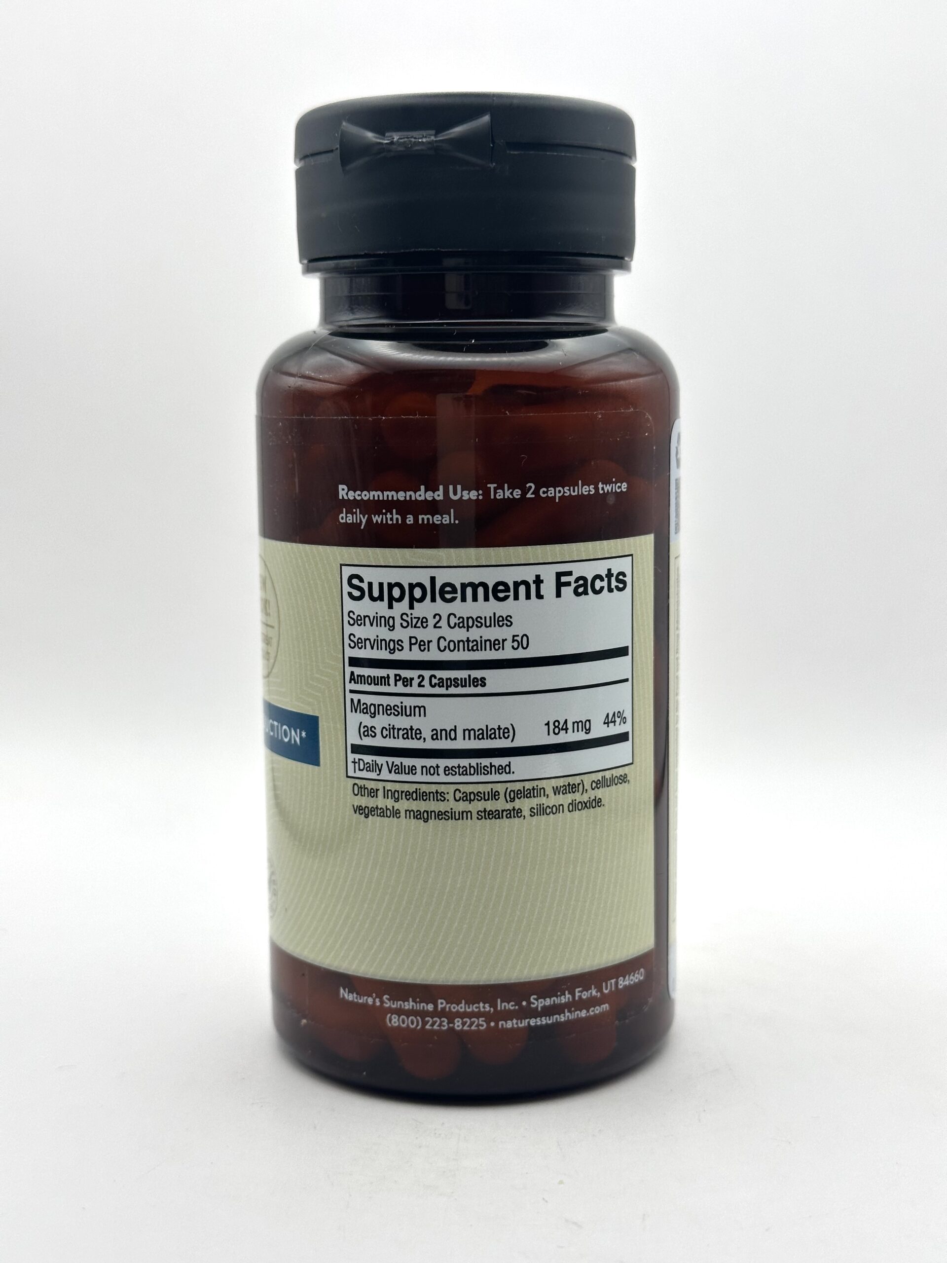 Nature's Sunshine - Magnesium Complex - 100 Capsules - G&W Herbs