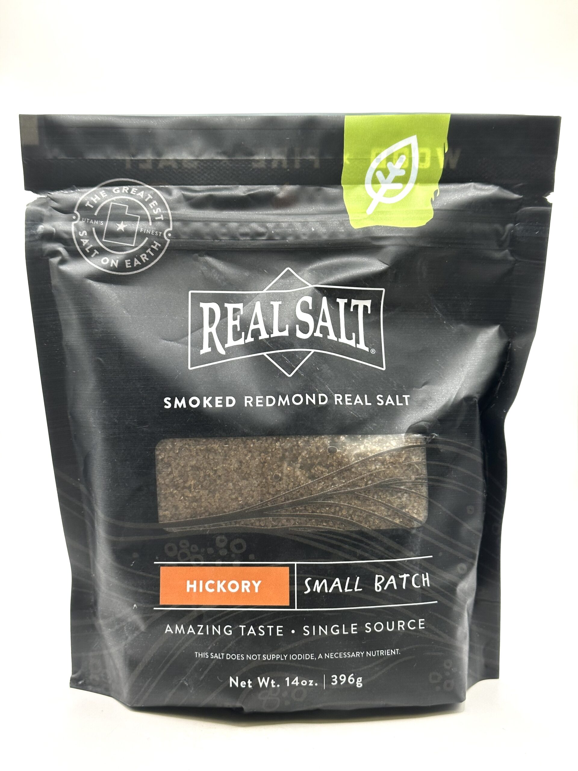Redmond - Smoked Redmond Real Salt- Hickory - 14 oz. - G&W Herbs