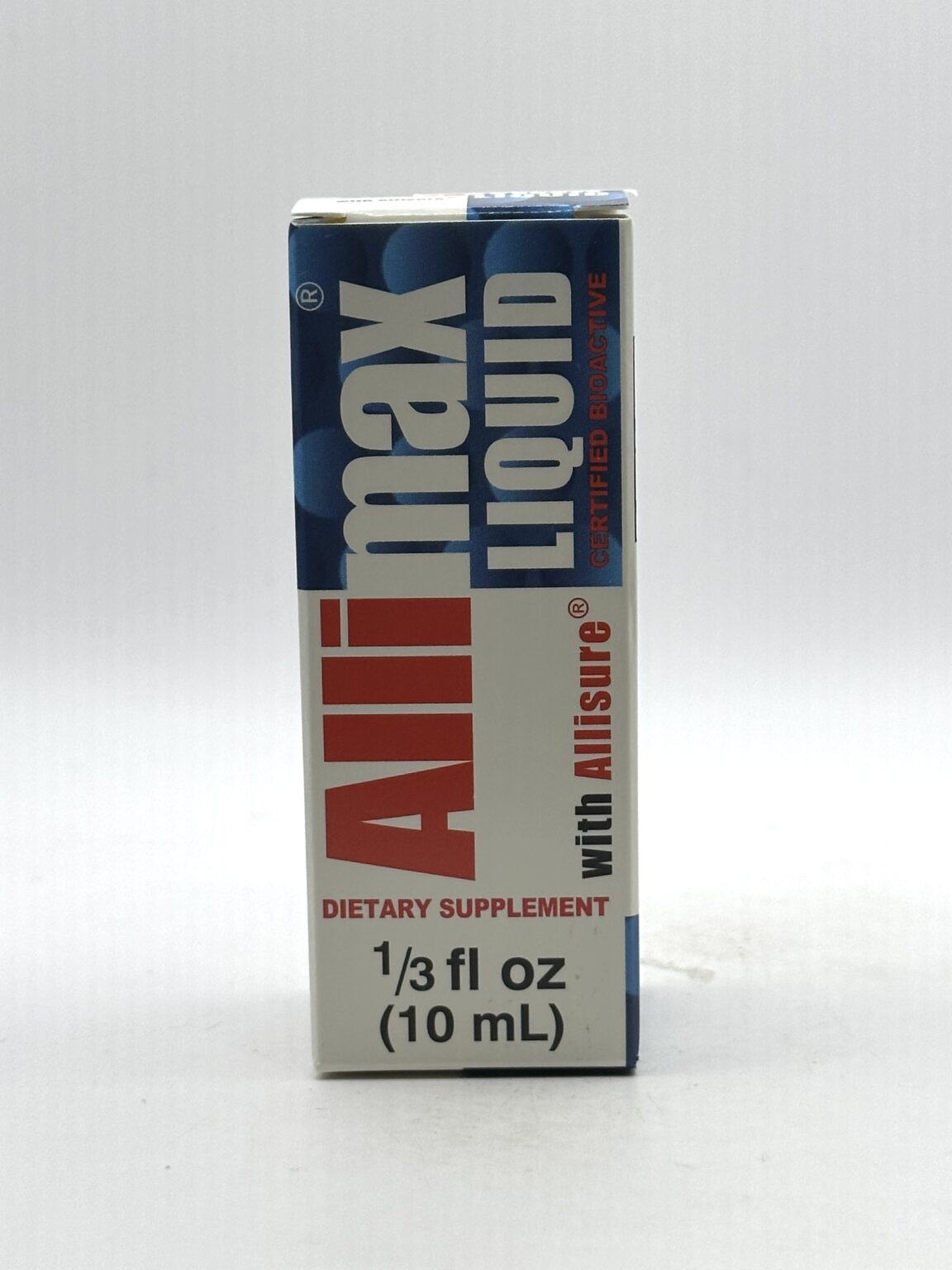 Allimax - Allimax Liquid - 100% Allicin - 1/3 fl. oz. - G&W Herbs