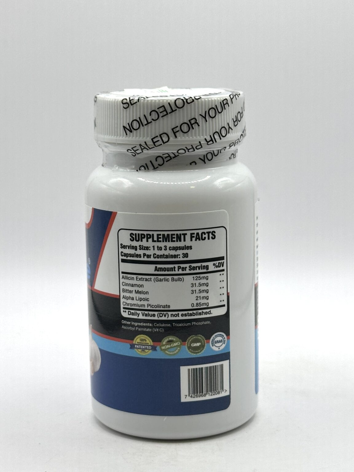 Allimax - DiablaLife, 100% Stabilized Allicin - G&W Herbs