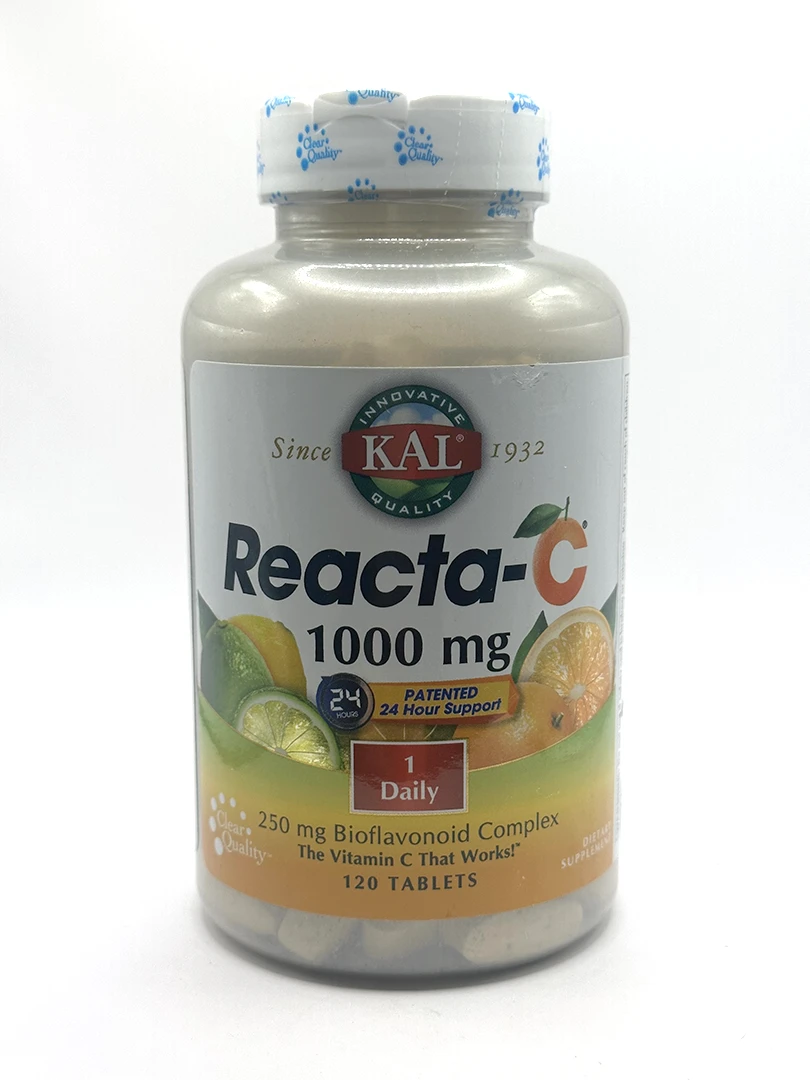 Kal - Reacta-C w/Bioflavonoids - 120 Tablets - G&W Herbs