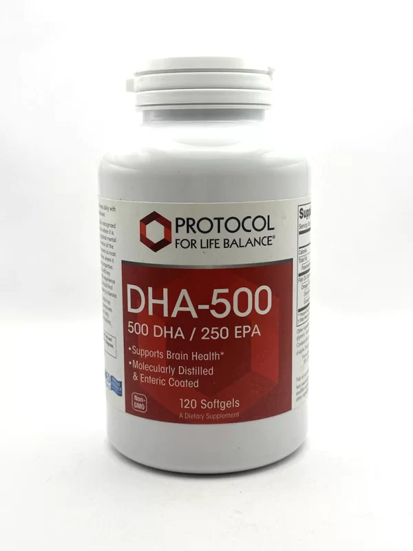 Protocol - DHA-500 / 250 EPA 120 Softgels - G&W Herbs