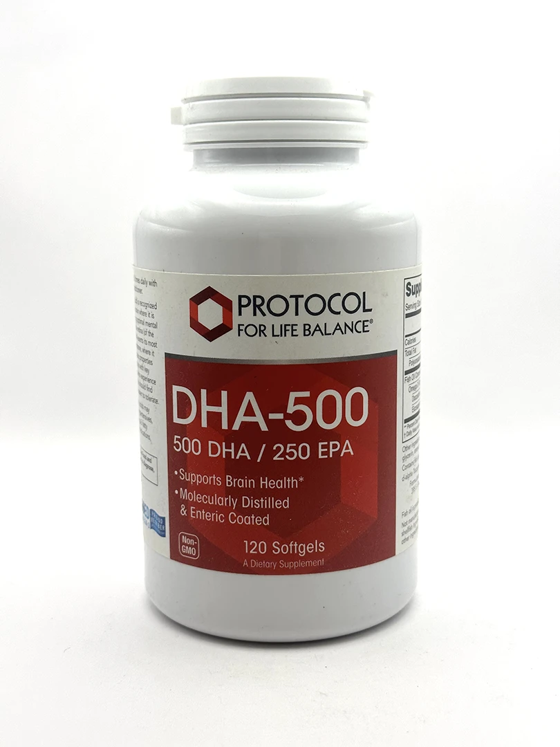 Protocol - DHA-500 / 250 EPA 120 Softgels - G&W Herbs