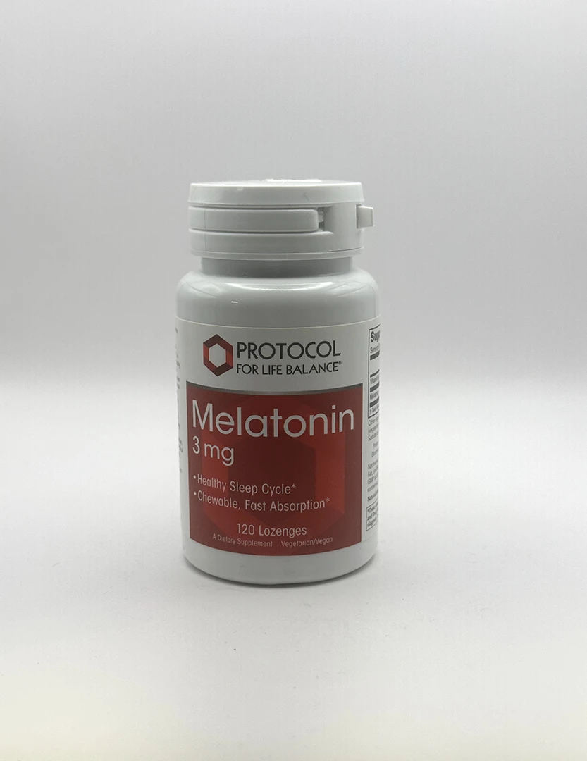Protocol - Melatonin 3mg (Chewable) 120 Lozenges - G&W Herbs