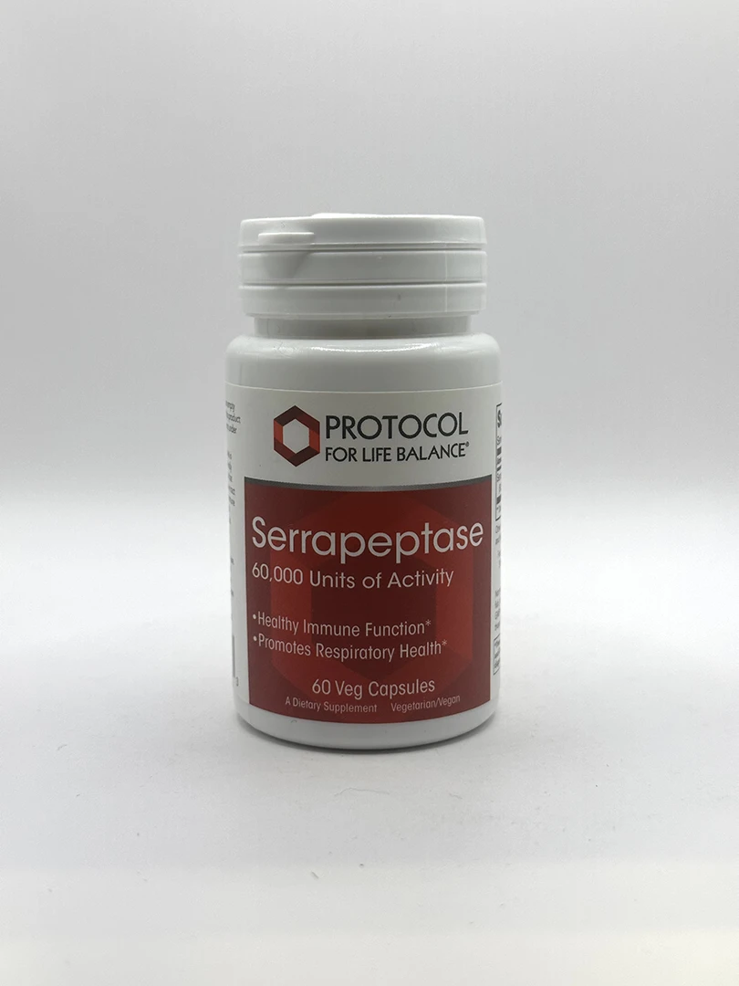 Protocol - Serrapeptase 60 Veg Capsules - G&W Herbs