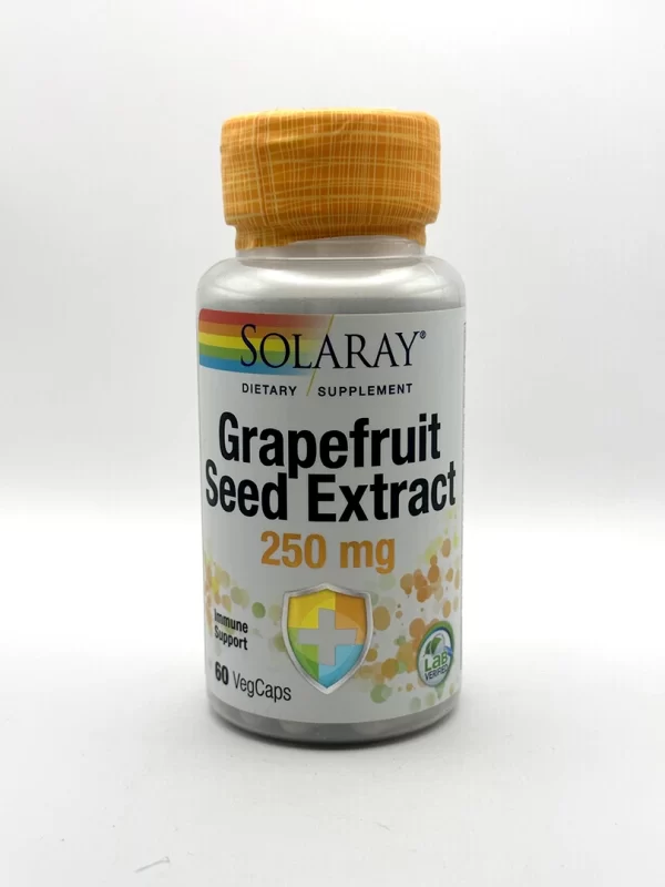 Solaray - Grapefruit Seed Extract - 60 Capsules - G&W Herbs